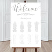 Silver Wedding Seating Chart Template from 6-18 tables – We Do Bou