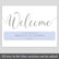 Editable Silver Wedding Welcome Sign Template - Digital Download – We ...