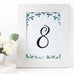 Table Numbers 1-30 | Eucalyptus Wedding Theme | Instant Download PDF ...