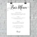 Editable Bar Menu Template for Weddings, Christenings and Events – We ...