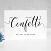 Printable Confetti Sign - Digital Download Wedding Signage – We Do Bou