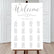 Silver Wedding Seating Chart Template from 6-18 tables – We Do Bou